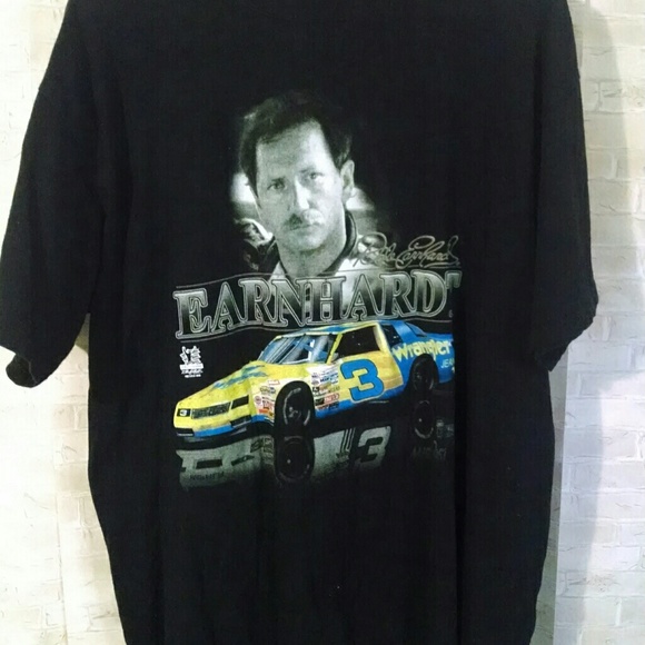 Nascar | Shirts | Dale Earnhardt And Dale Jr Mens Black T Shirt Xl ...
